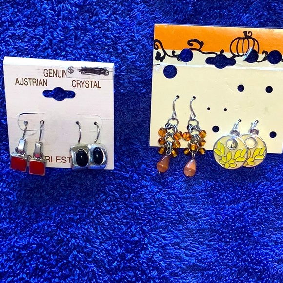 Kohl's | Jewelry | Classic Varity Of Colors And Shape Earrings | Poshmark